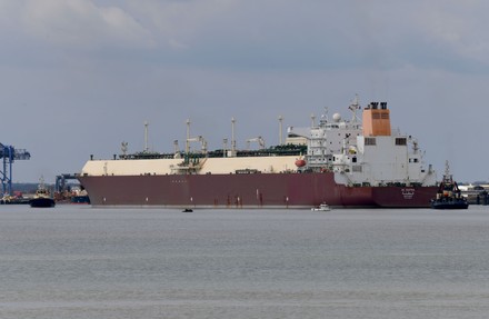 Lng Tanker British Contributor Built 2018 Editorial Stock Photo - Stock ...