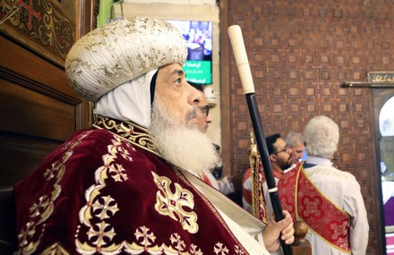 Egyptian Coptic Bishop Daniel Maadi Leads Editorial Stock Photo - Stock ...