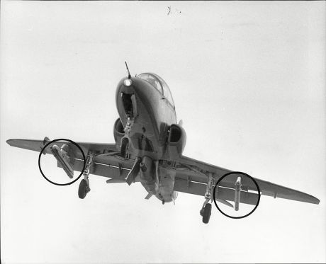 Raf Hawker Siddeley Hawk Fighter Sidewinder Editorial Stock Photo ...