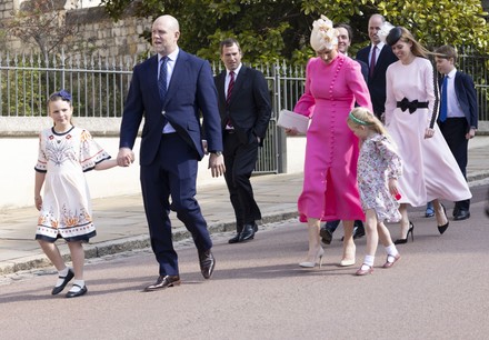 Mia Grace Tindall Peter Phillips Mike Editorial Stock Photo - Stock ...