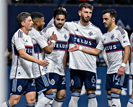 Players Vancouver Whitecaps Fc Celebrate Brian Editorial Stock Photo ...
