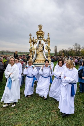 Illustration Picture Taken During Easter Procession Editorial Stock ...