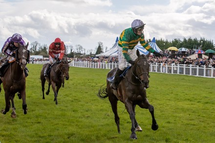 Jockey Paul Townend Celebrates Winning Irish Editorial Stock Photo ...