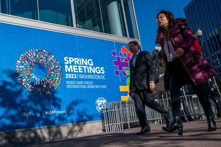 People Walk Outside International Monetary Funds Editorial Stock Photo ...