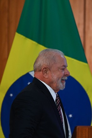 Brazilian President Luiz Inacio Lula Da Editorial Stock Photo - Stock ...