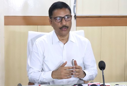 Ghaziabad District Magistrate Rakesh Kumar Singh Editorial Stock Photo ...