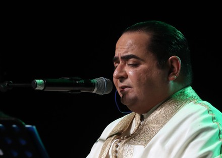 Tunisian Singer Zied Gharsa Performs During Editorial Stock Photo ...