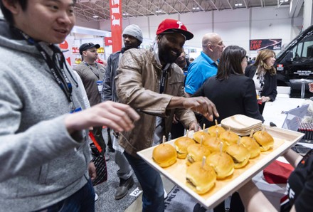 People Take Sample Food During 2023 Editorial Stock Photo - Stock Image ...