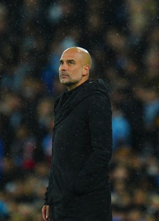 Manchester City Manager Pep Guardiola Looks Editorial Stock Photo ...