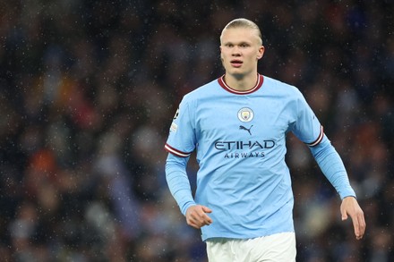 Erling Haland Manchester City Editorial Stock Photo - Stock Image ...