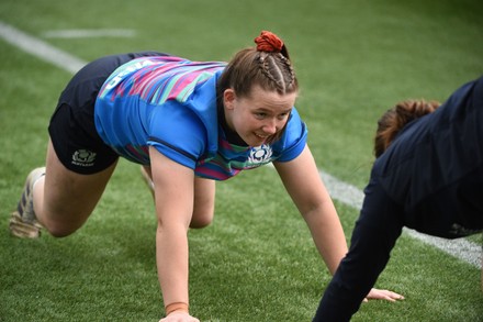 Anne Young Scotland Women Prop Editorial Stock Photo - Stock Image ...