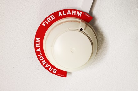 Fire Alarm Hotel Room Editorial Stock Photo - Stock Image | Shutterstock