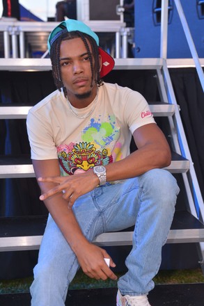 Yung Wylin Poses Picture During City Editorial Stock Photo - Stock ...