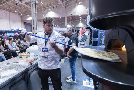 Contestant Competes During Pizza Competition 2023 Editorial Stock Photo ...