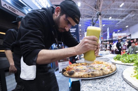 Contestant Competes During Pizza Competition 2023 Editorial Stock Photo ...