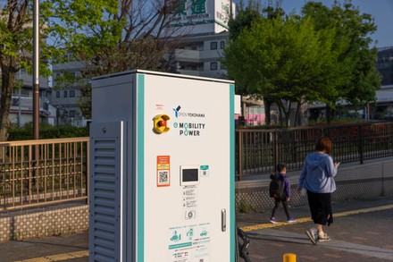 Ev Quick Charging Station Yokohama Editorial Stock Photo - Stock Image ...
