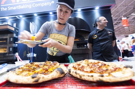 Contestant Competes During Pizza Competition 2023 Editorial Stock Photo ...