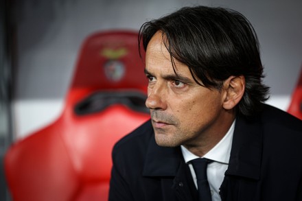 Simone Inzaghi Fc Internazionale Milano Action Editorial Stock Photo ...