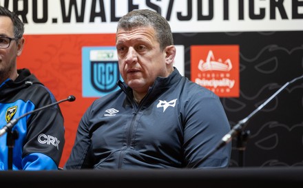 Ospreys Head Coach Toby Booth During Editorial Stock Photo - Stock ...