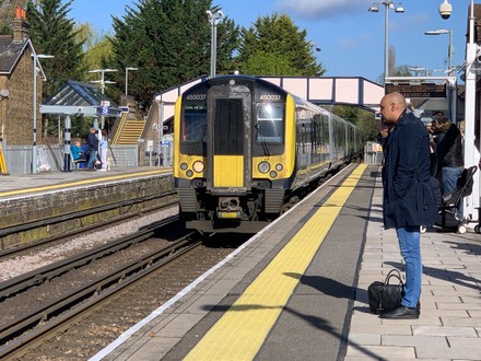 South Western Railway Train Datchet Station Editorial Stock Photo ...