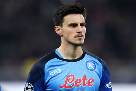 Eljif Elmas Ssc Napoli Looks On Editorial Stock Photo - Stock Image ...