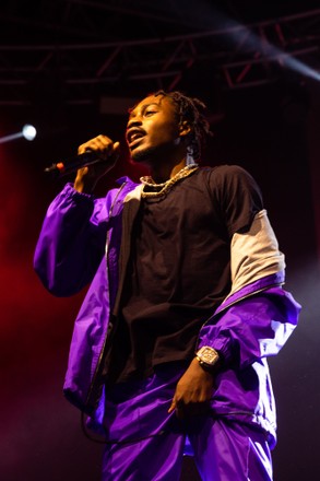 American Rapper Lil Tjay Concert Fabrique Editorial Stock Photo - Stock ...