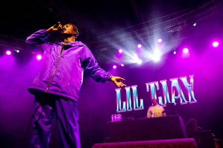 American Rapper Lil Tjay Concert Fabrique Editorial Stock Photo - Stock ...