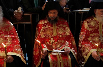 Orthodox Clergymen Attend Traditional Washing Feet Editorial Stock ...