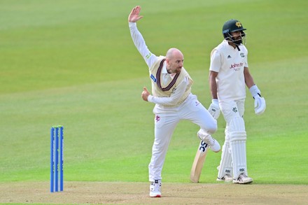 Brett Hutton Nottinghamshire Batting During Lv Editorial Stock Photo ...