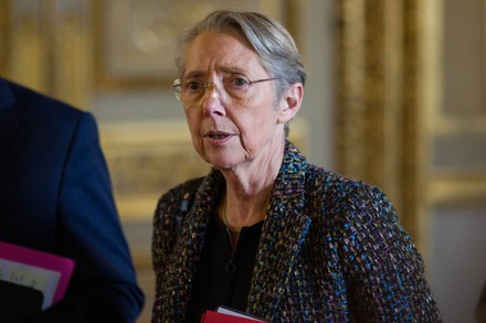 Elisabeth Borne French Prime Minister Enters Editorial Stock Photo ...
