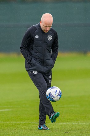 Hearts Interim Manager Steven Naismith Plays Editorial Stock Photo ...