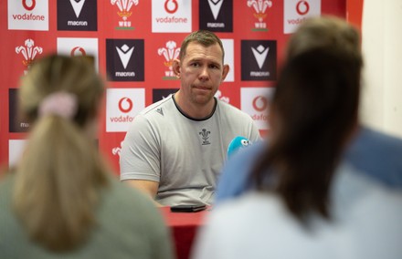 Wales Head Coach Ioan Cunningham During Editorial Stock Photo - Stock ...