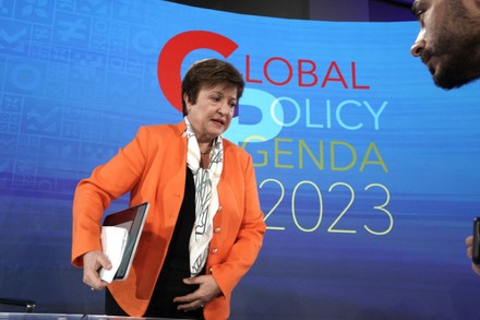 International Monetary Fund Imf Managing Director Editorial Stock Photo ...