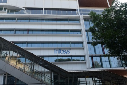 Signage Infosys Seen Bangalore India 13 Editorial Stock Photo - Stock ...
