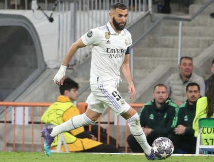 Karim Benzema Real Madrid During Uefa Editorial Stock Photo - Stock ...
