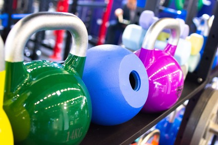 General View Kettle Bells Seen During Editorial Stock Photo - Stock ...