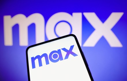 This Photo Illustration Max Logo Seen Editorial Stock Photo - Stock ...