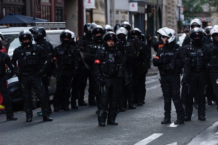 Bravm Riot Police Stand Ready Intervene Editorial Stock Photo - Stock ...