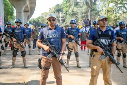 Members Police Swat Team Secure Mangal Editorial Stock Photo - Stock ...
