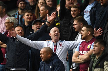 Aston Villa Fans Celebrate Editorial Stock Photo - Stock Image ...