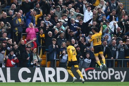 Hee Chan Hwang Wolves Celebrates Scoring Editorial Stock Photo - Stock ...