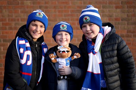 Young Blackburn Rovers Fans Before Start Editorial Stock Photo - Stock ...