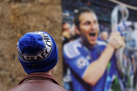 Chelsea Fan Looking Player Banner Chelsea Editorial Stock Photo - Stock ...