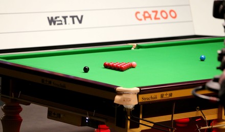 Snooker Table Branding Crucible Sheffield England Editorial Stock Photo ...