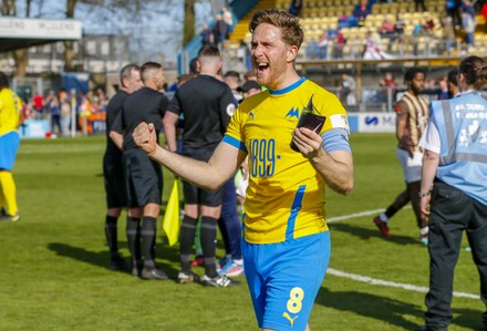 Mark Halstead Goalkeeper Torquay United Makes Editorial Stock Photo ...