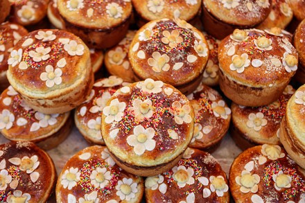 Paskas Ukrainian Easter Bread On Sale Editorial Stock Photo - Stock ...