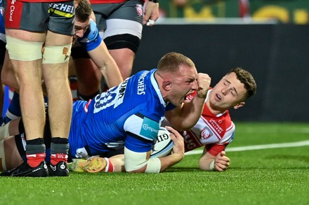 Sam Underhill Bath Rugby Celebrates His Editorial Stock Photo - Stock ...