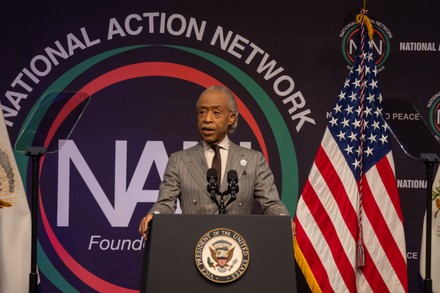 Reverend Al Sharpton Speaks National Action Editorial Stock Photo ...