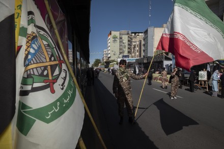 Member Basij Paramilitary Force Holds Iranian Editorial Stock Photo ...