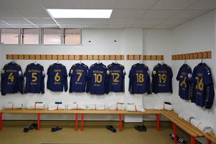 Afc Wimbledon Changing Room Showing Team Editorial Stock Photo - Stock ...